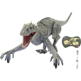 Jamara KIDS Dinosaurier Exoraptor Li-Ion 3,7V 2,4GHz grau Dino, Grau