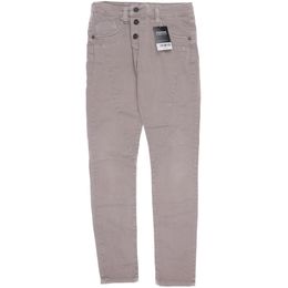 PLEASE Damen Jeans, beige