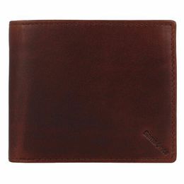 Samsonite Veggy Geldbörse RFID Leder 10,5 cm dark brown