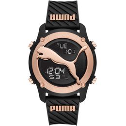 Digitaluhr Puma "BIG CAT, P5108" Armbanduhren schwarz Herren Quarzuhren