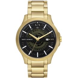 Automatikuhr Armani Exchange "AX2443" Armbanduhren goldfarben Herren Automatikuhren