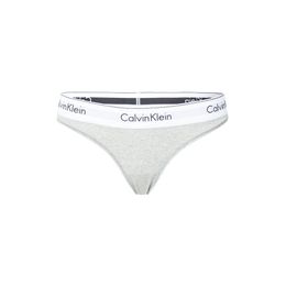 Calvin Klein Underwear String Damen Gr&ouml;&szlig;e S graumeliert / schwarz / wei&szlig;