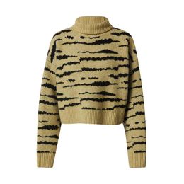 EDITED Pullover 'Enissa' Damen Größe XL grün / schwarz