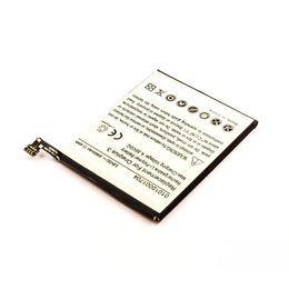 MobiloTec Akku kompatibel mit OnePlus Rain Akku Akku 3000 mAh (1 St), schwarz