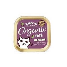 Lilys Kitchen Cat Organic Dinner Pate Turkey 19 x 85g Katzenfutter