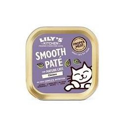 Lilys Kitchen Cat Smooth Pate Senior Chicken & Vegetables 19 x 85g Katzenfutter