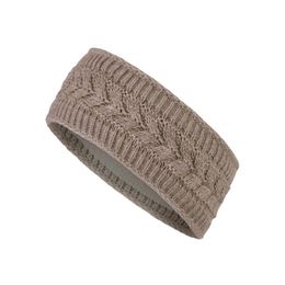 Compagno Stirnband (1-St) Stirnband gefüttert Damen Strickband Winterstirnband Ohrenschützer Band Kopfband Winter