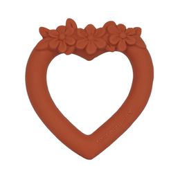 A Little Lovely Company - Beißring SWEET HEART in terracotta