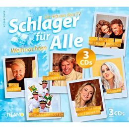 Telamo Schlager für Alle - Weihnachten (3 CDs) - Various. (CD)