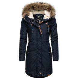 Ragwear Winterparka 'Tawny' Damen Größe 6XL navy