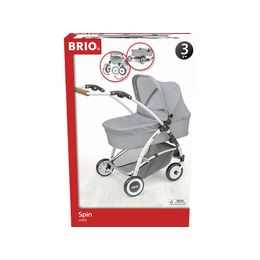 Brio Puppenwagen Spin, grau Mehrfarbig