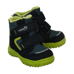 Superfit - Klett-Boots HUSKY1 in blau/grün, Gr.25