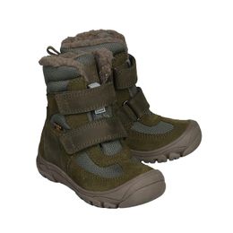 froddo® - Klett-Boots LINZ WOOL HIGH in dark green, Gr.28