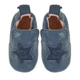 Easy Peasy - Krabbelschuhe MY BLUBLU ETOILE - STAR in denim, Gr.24