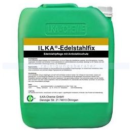 Edelstahlreiniger ILKA Edelstahlfix 20 L Edelstahlpflege mit Antistatikschutz