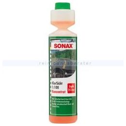 Sonax KlarSicht 1:100 Konzentrat, 250 ml Hochkonzentrierter Reinigungszusatz, 1:100