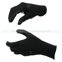 Kimberly-Clark PU Handschuhe KC JACKSON SAFETY G40 Gr. 7 Schwarz Polyurethanbeschichtete Handschuhe