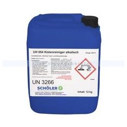 Kistenreiniger Schöler UH 054 alkalisch 12 kg Spezialreiniger für Kistenwaschanlagen