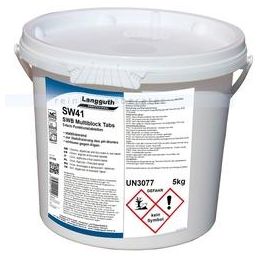 Langguth SW41 Chlor-Tabs 25x200g Wasserdesinfektion lösliche Chlor-Tabletten für Pools und Schwimmbäder