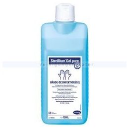 Bode Sterillium Gel pure 1 L Händedesinfektionsmittel Händesinfektionsgel zum Einreiben mit Pflegekomplex