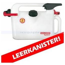 Rapidon 6 Benzinkanister 6 Liter Kunststoff Benzinkanister mit Dosiervorrichtung