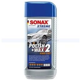 Sonax XTREME Polish & Wax 2 Hybrid NPT, 500 ml für neuwertige und regelmäßig gepflegte Lacke
