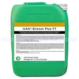 Imprägnierung für Fassaden ILKA Siloxan Plus FT 30 L Spezialimprägnierung gegen Witterungsschäden mit Verfestiger