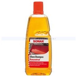 Sonax GlanzShampoo Konzentrat, 1 L Löst Schmutz ohne Lack anzugreifen