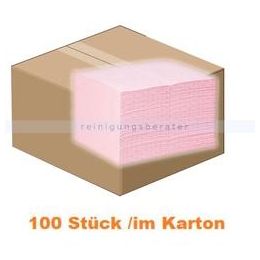 Absorptionsmatte PIG® HazMat Matte im Bench Karton 100 Stück Abmessung 25 cm x 33 cm, Absorbiert 37,1 L je Karton