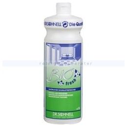 Dr. Schnell BIO fresh 1 L Geruchsentferner mit 2-Phasen-Langzeitwirkung und Orangen-Citrus-Note