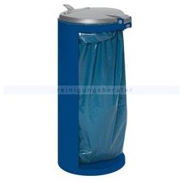 Müllsackständer Var Kompakt Junior Mülleimer 120 L enzianbla für 120 L Müllsäcke, für den Innen- und Außenbereich