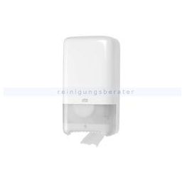 Tork 557500 Doppelrollen Toilettenpapierspender, weiß für Midi Toilettenpapier