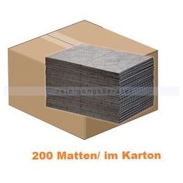 Absorptionsmatte PIG® Universal Matte Light 200 Matten Abmessung 38 cm x 51 cm, Absorbiert 83,6 L je Karton