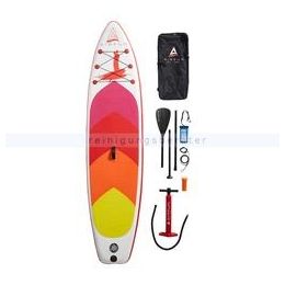 Sup Board Airfun Red Stand Up Paddle Set bestehend aus Board, Paddel, Pumpe, Flossen, Aufbewahrung