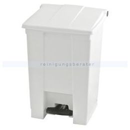 Treteimer Rubbermaid Step-On Classic Container 45 L weiß Kunststoff-Abfallbehälter, ohne Inneneimer