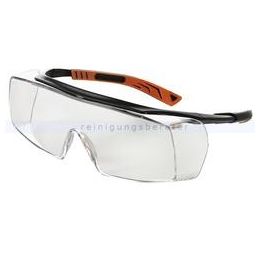 FELDTMANN Schutzbrille 5X7 klar Überbrille für Korrektionsbrillenträger