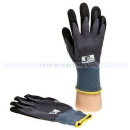 Arbeitshandschuhe Ampri SOLID SAFETY TOUGH gestrickt L Gr. 9, Handinnenfläche und Fingerkuppen mit Nitrilschaum