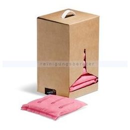 Absorptionsmatte PIG® HazMat Polster 10 Stück Abmessung 20 cm x 20 cm x 3 cm, Absorbiert 8,9 L je Karton