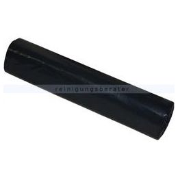 Müllsack schwarz 240 L 80 my (Typ 100) starkes LDPE Material, 580x500x1250 mm