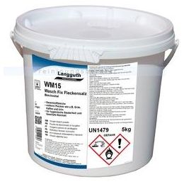 Langguth Wasch Fix 5 kg WM15 hochkonzentriertes Fleckenentfernungs- und Bleichmittel