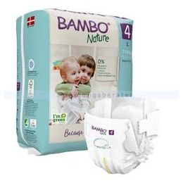 Babywindeln Abena BAMBO Nature Windeln 7-14 kg Größe 4 24 Stück, die neue Generation umweltfreundlicher Windeln