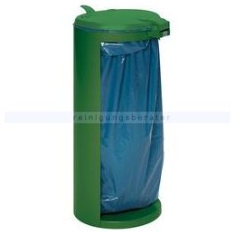 Müllsackständer Var Kompakt Junior Mülleimer 120 L grün für 120 L Müllsäcke, für den Innen- und Außenbereich
