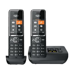 Gigaset COMFORT 550A Duo Schnurloses Telefon mit Anrufbeantworter