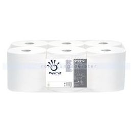 Papernet Handtuchrollen Werra Recycling hochweiß 20 cm x 292 m 6 Rollen/Paket, Innenabwicklung, 1-lagig, geprägt