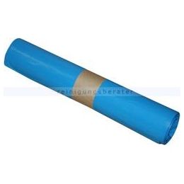 ABENA Müllsack blau 120 L 34 my (Typ 60) starkes LDPE Material, 700 x 1100 mm