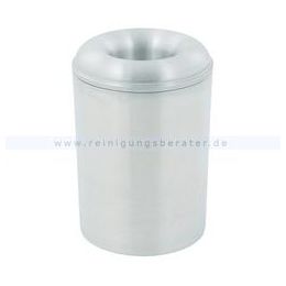 Papierkorb (feuersicher) aus Aluminium 13 L selbstlöschender Papierkorb