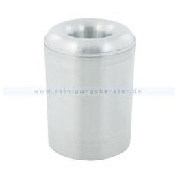 Papierkorb (feuersicher) aus Aluminium 20 L selbstlöschender Papierkorb