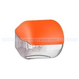MP619 Color Edition Toilettenpapierspender Mini, orange Softtouch für Standardrollen oder Einzelblatt Toilettenpapier