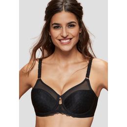 FLORALE by Triumph Große Größen: Minimizer-BH, schwarz, Gr.90D