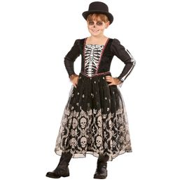 buttinette Kinderkleid "Skelett-Mädchen"